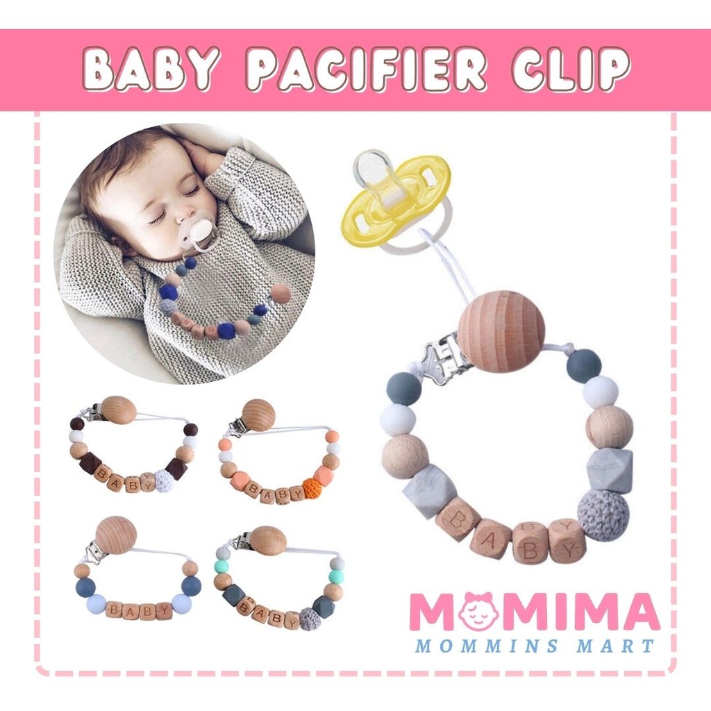 🇲🇾𝐑𝐄𝐀𝐃𝐘 𝐒𝐓𝐎𝐂𝐊🇲🇾 Nordic style maternal and child supplies pacifier beech ...