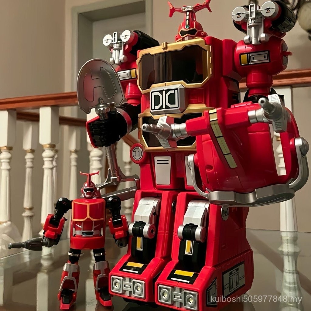 Kabuda Large Size Robot Iron Armored Po Transforming Robot Children's ...