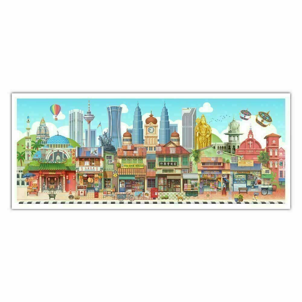 Pintoo(2D Puzzle_1000PCS) - Loka Made - Colorful Malaysia | Shopee Malaysia