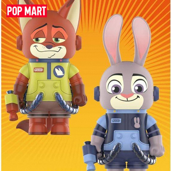 Popmart space molly 100% Crazy Zoot City Elevator Mystery Box Cute Doll ...