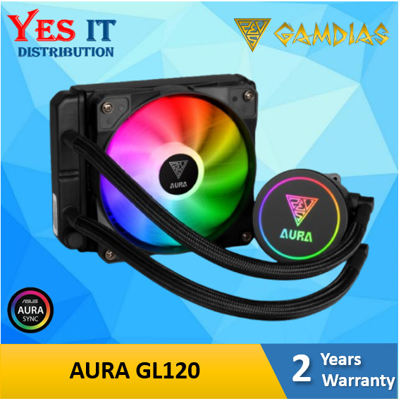 GAMDIAS AURA GL120 / GL240 V2 / GL360 / GL240 LITEV / 2 All-in-One RGB ...