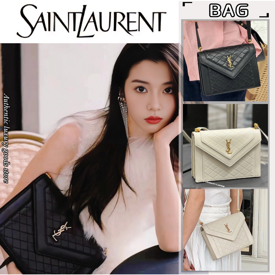 ysl Saint Laurent Gby Mini Quilted Sheepskin Shoulder Bag/Women's Bag ...