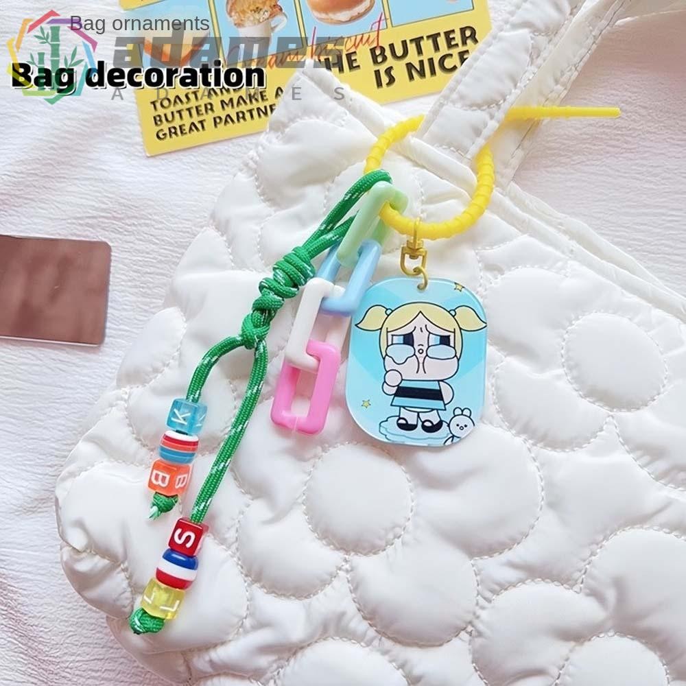 ADAMES Candy Color Labubu Dolls, Small Ornament Bag Charm Labubu Doll ...