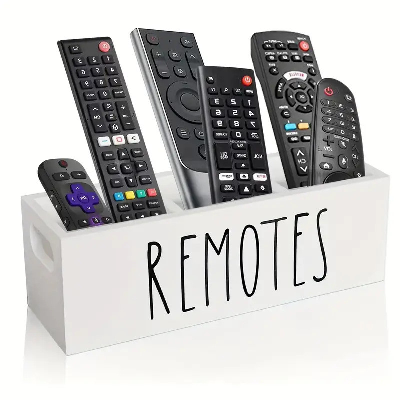 Wooden Air Conditioning TV Remote Control Simple Square without Cover ...