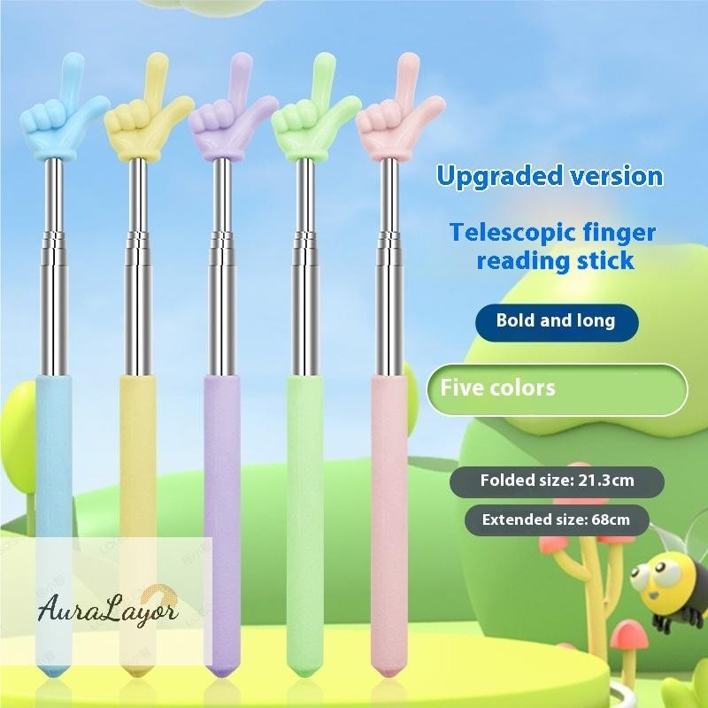 [AuraLayor] Durable Stainless Steel Teaching Pointer Telescopic Rod ...