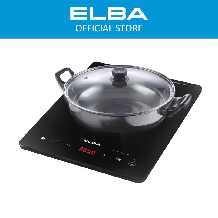 ELBA Induction Cooker EIC-K2026(BK) - Sensor Touch Panel with LED ...