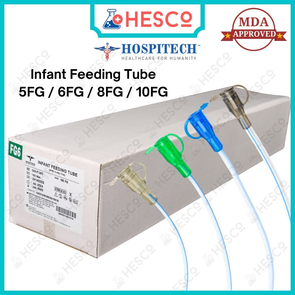 Infant Feeding Tube PVC Ryles Tube Baby Nasogastric Tube 100pcs Tiub ...