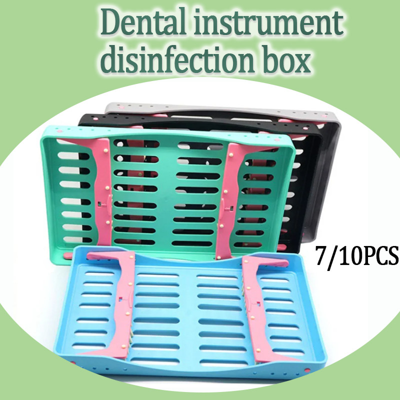 Dental Disinfection Placing Box Tray Plastic Sterilization Box ...