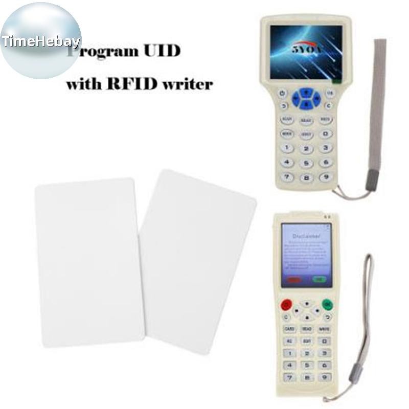 TimeHebay 10 X UID Card 13.56MHz Block 0 Sector Writable IC Cards Clone ...