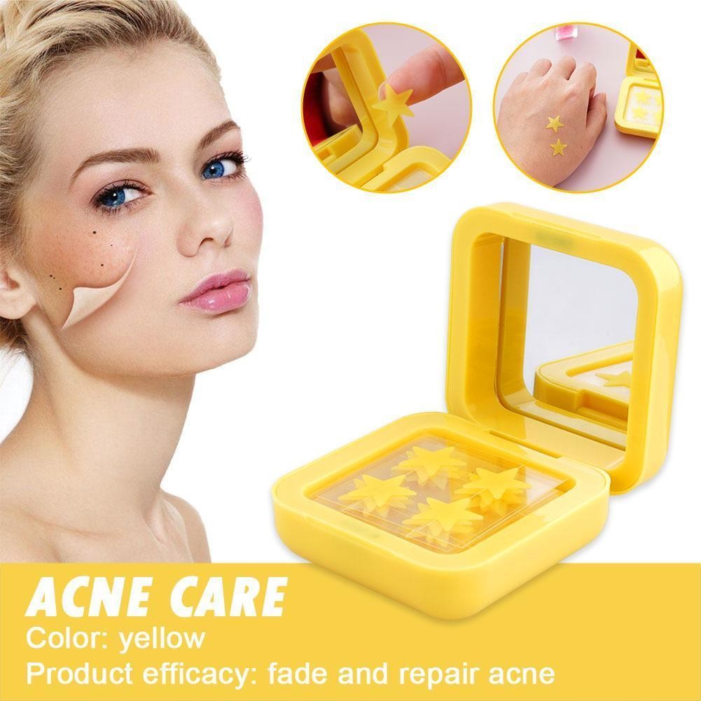 Makeup Mirror Acne Patch Box Waterproof Acne Facial Pimples Stickers ...