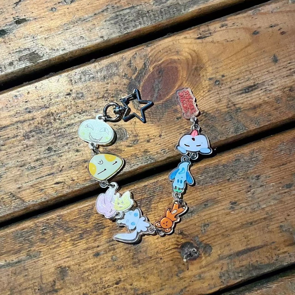 New Kpop Idol NCT Dream Acrylic Charm Keychain Cute Star Long String ...