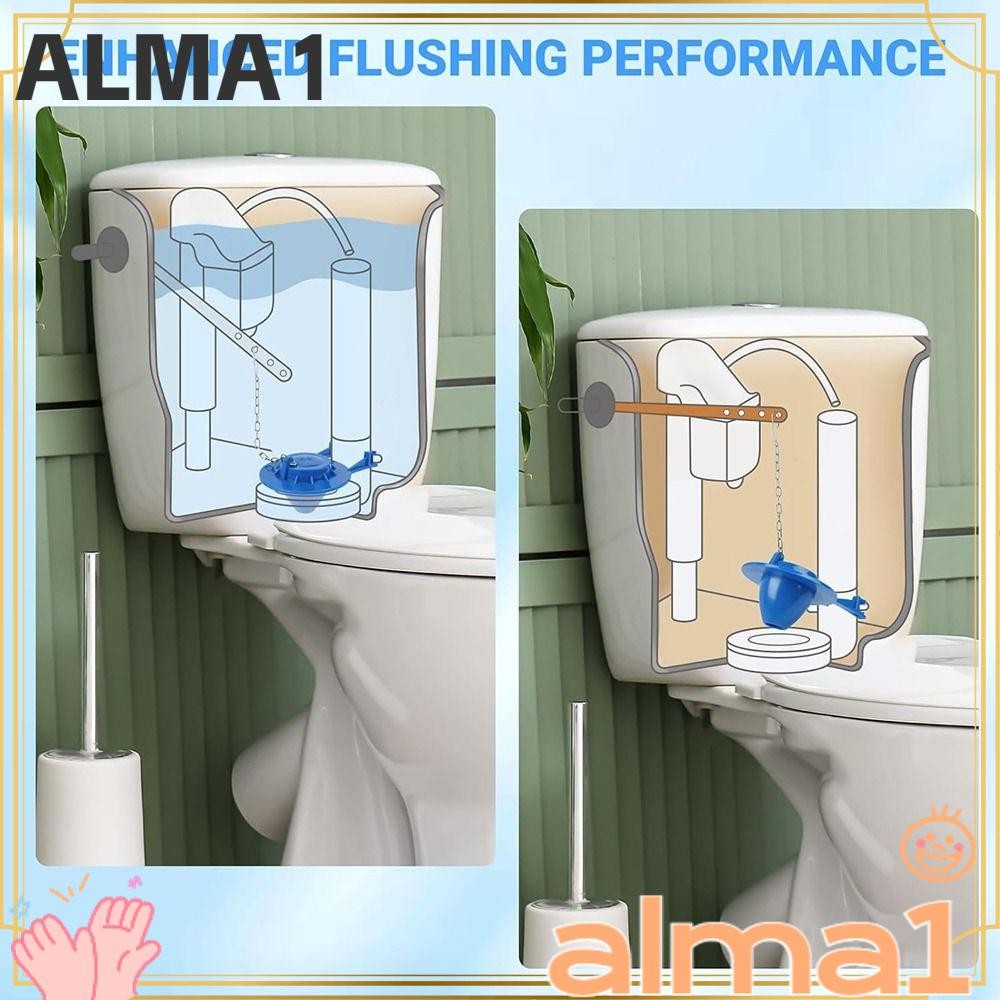 ALA Toilet Flapper, Universal Rubber Stopper Flush Valve Flapper ...