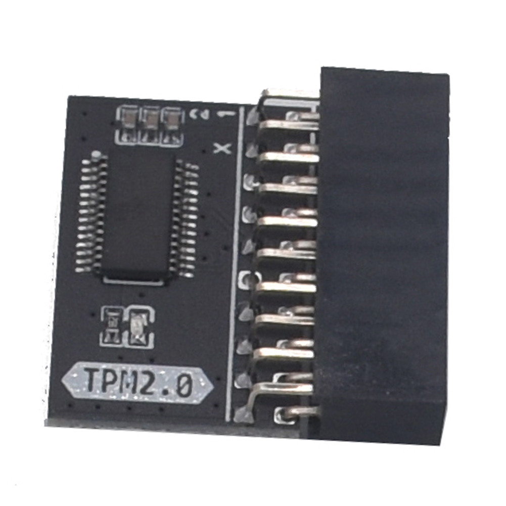 TPM 2.0 Encrypted Security Module Board LPC 20 Pin Mainboard Card for ...