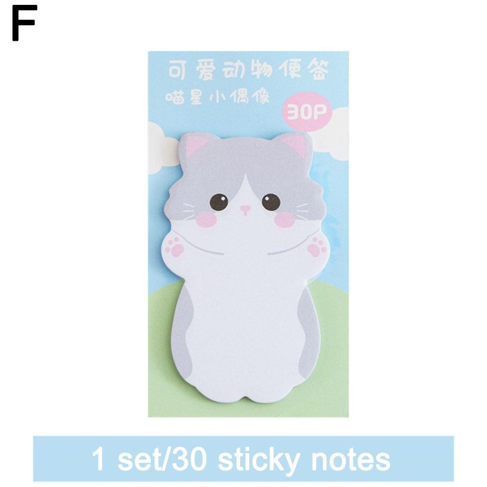 Cartoon Shaped Sticky Notes Cute Animal Note Taking Notes And Sticky ...