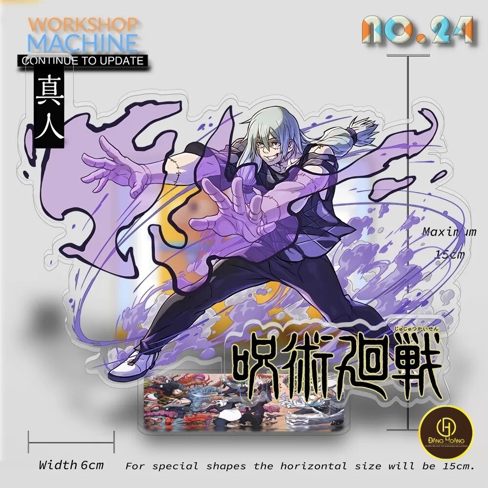 Standee model Jujutsu Kaisen Anime Gojo Satoru Megumi Itadori Yuji ...