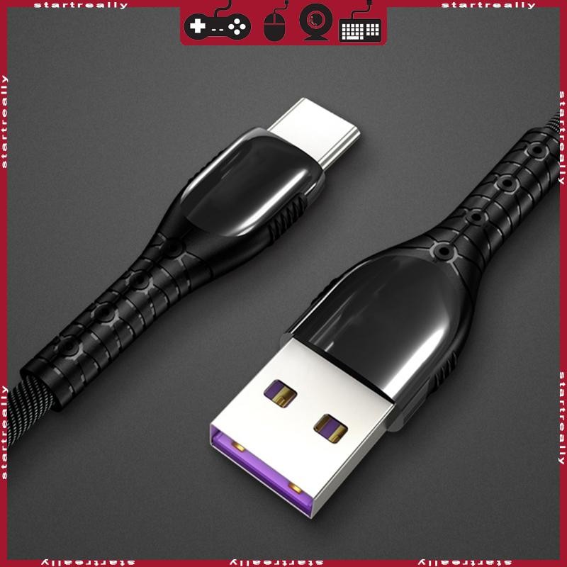 STA 5A USB Type C Cable Line Fast Charging Cord Wire Line Support Data ...