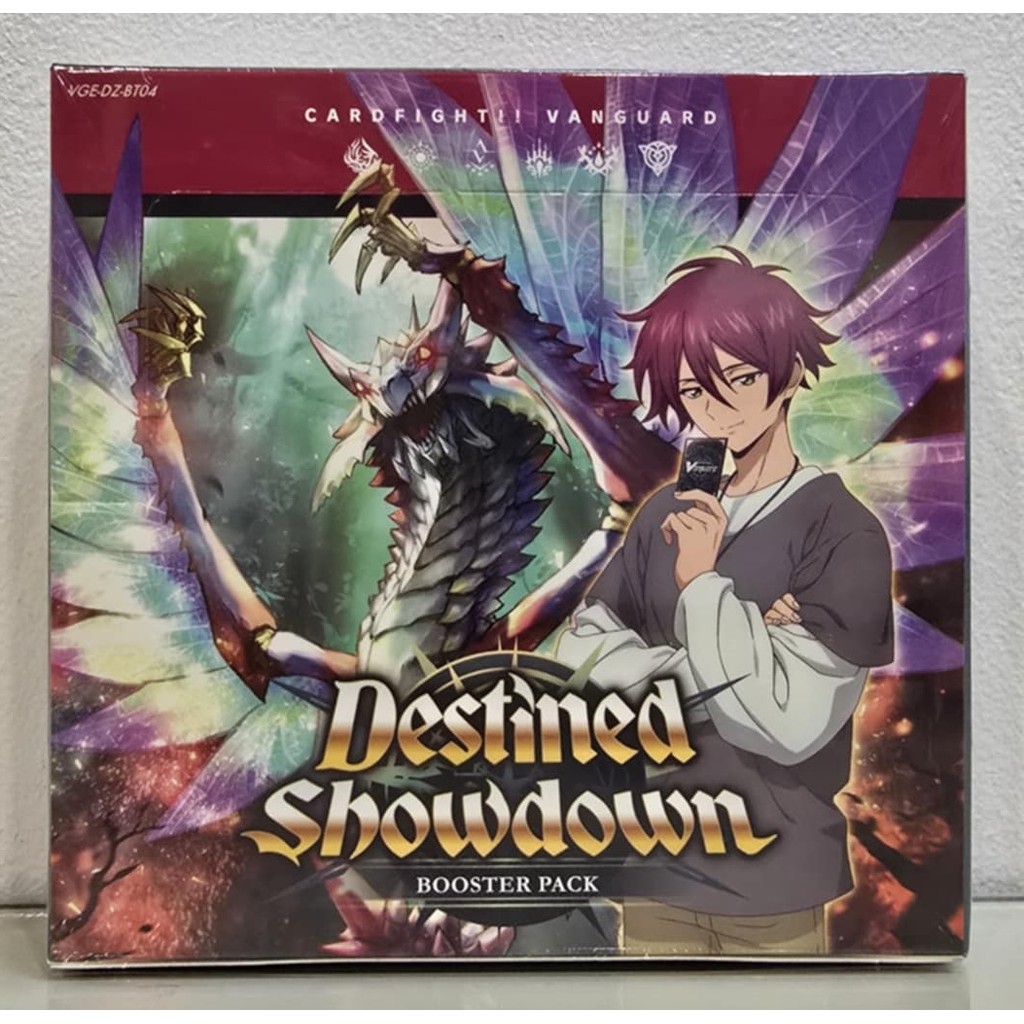 Cardfight!! Vanguard Booster Pack 04: Destined Showdown DZBT04 16s ...