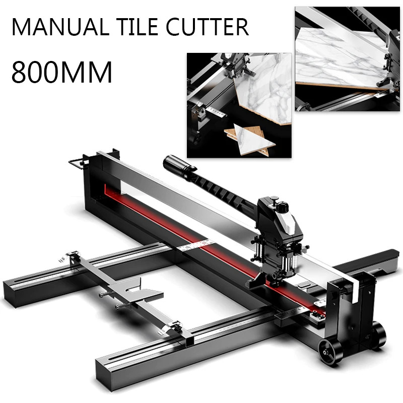 800MM Infrared Laser Positioning Ceramic Tile Cutter Push Knife Manual ...
