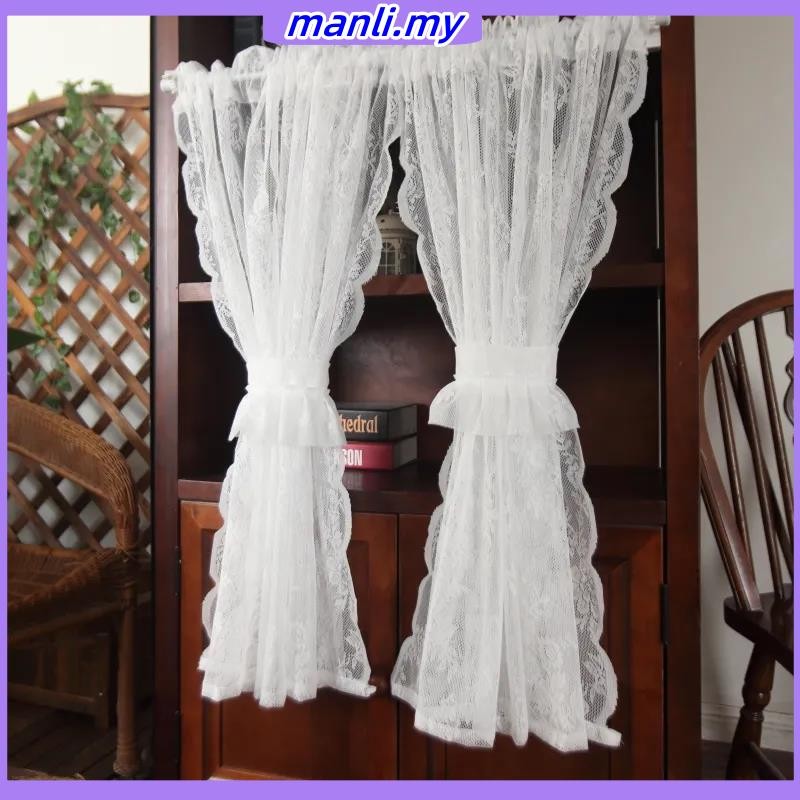 Ready Stock Langsir Ins Lace Window Screening Wear-resistant Sliding ...