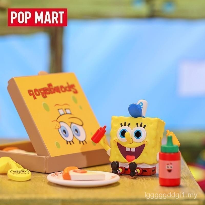 Popmart POPMART SpongeBob SquarePants Picnic Party Series Figure ...