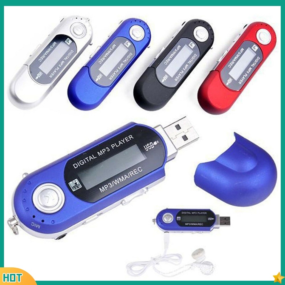 USB Built-in MP3 In-line Memory W/Screen Display 8GB Memory Capacity ...