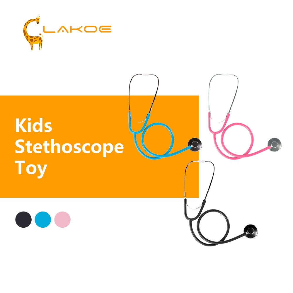 Lakoe Simulation Stethoscope Toys Kids Can Hear Heart Beat Doctor ...