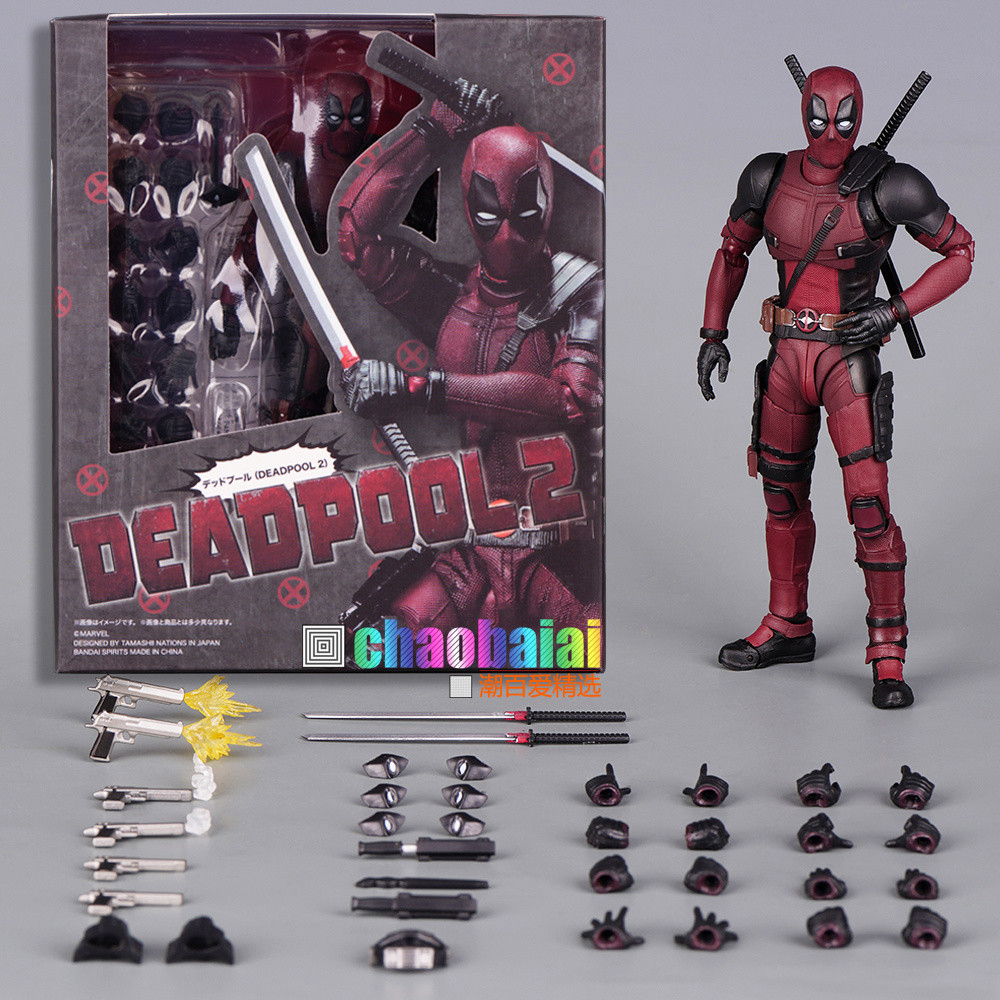 Marvel Universe DEADPOOL 2 model kit garaj boleh bergerak sendi ...