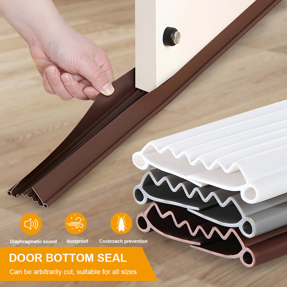 MYMalaysia 96cm UPGRADE PVC Door Gap Bottom Seal Strip Dustproof ...
