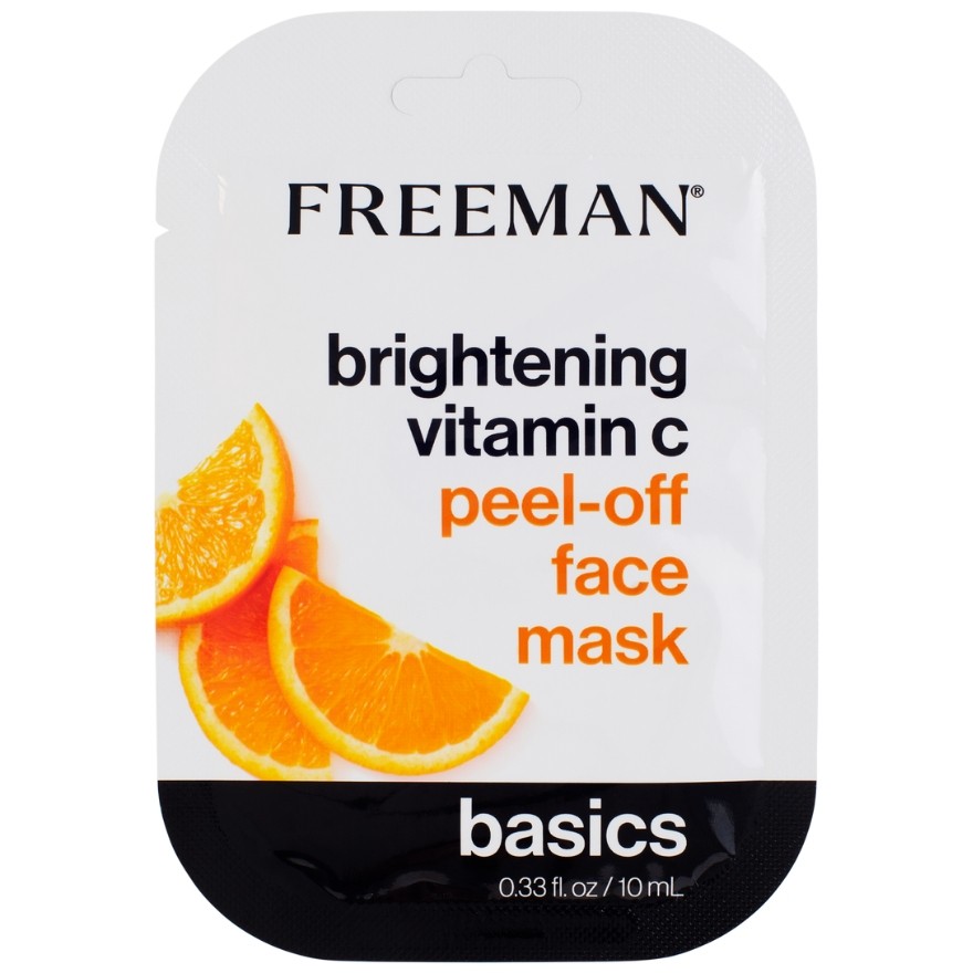 FREEMAN Basics Brightening Vitamin C Peel-Off Face Mask 0.33oz/10ml ...