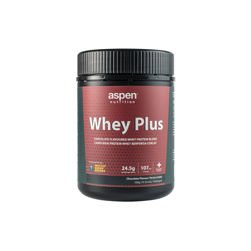 ASPEN NUTRITION Whey Plus Choco 500g | Shopee Malaysia