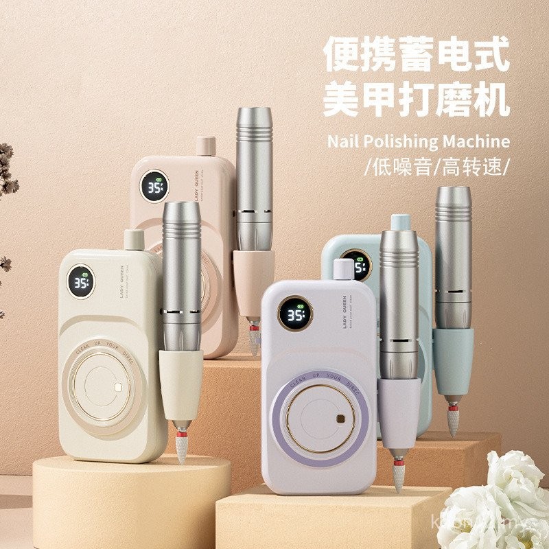 Penanggal Pengilat Kuku Bergaya Mudah Alih Pemegang Elektrik Mesin ...