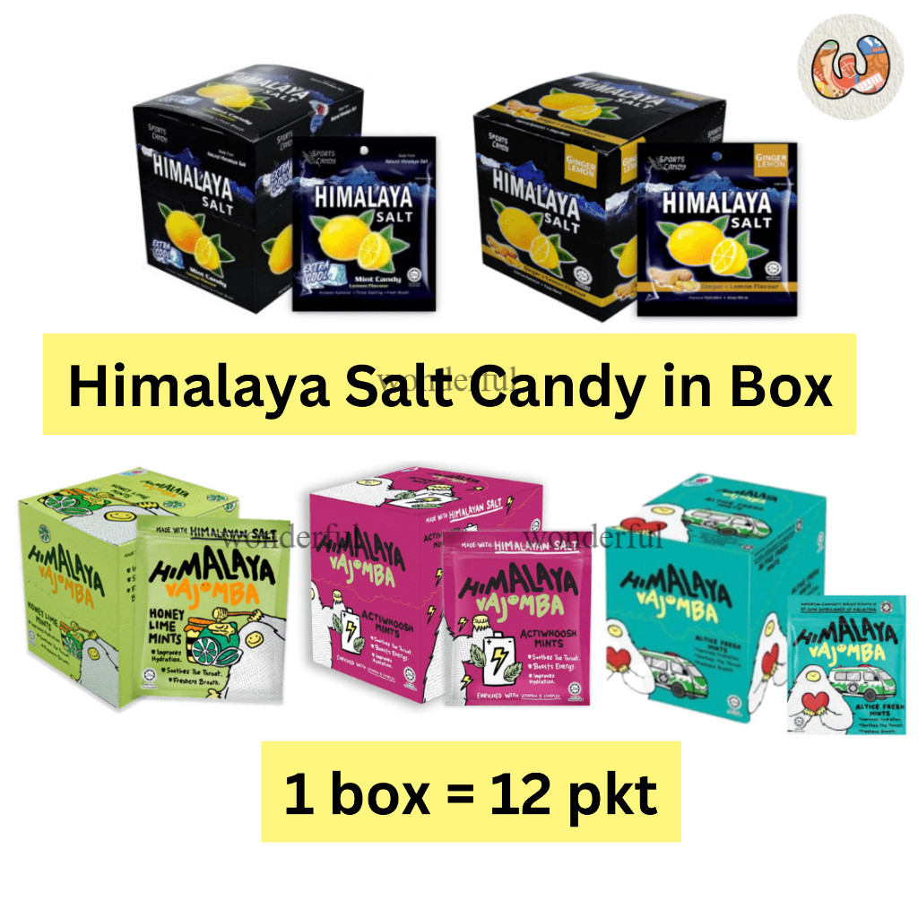 WF IN BOX Himalaya Sport Candy/ Himalaya Vajomba Mints Candy 15g x ...