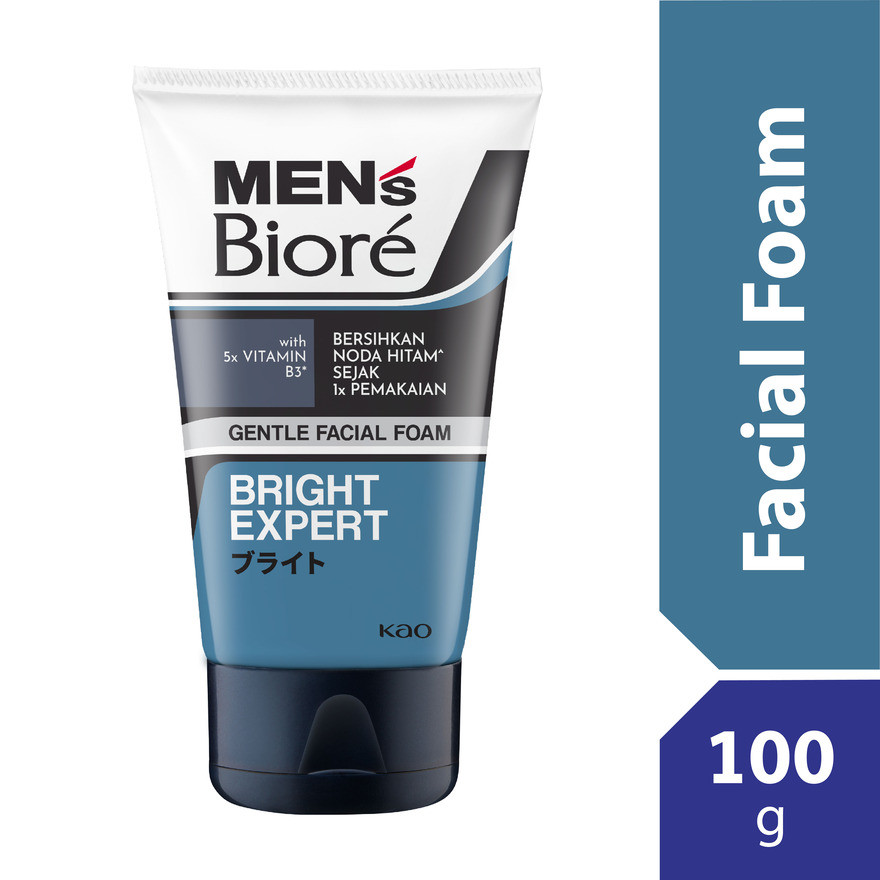 MEN'S BIORE Men's Facial Foam Oil Balance Face Wash 100g | Shopee Malaysia