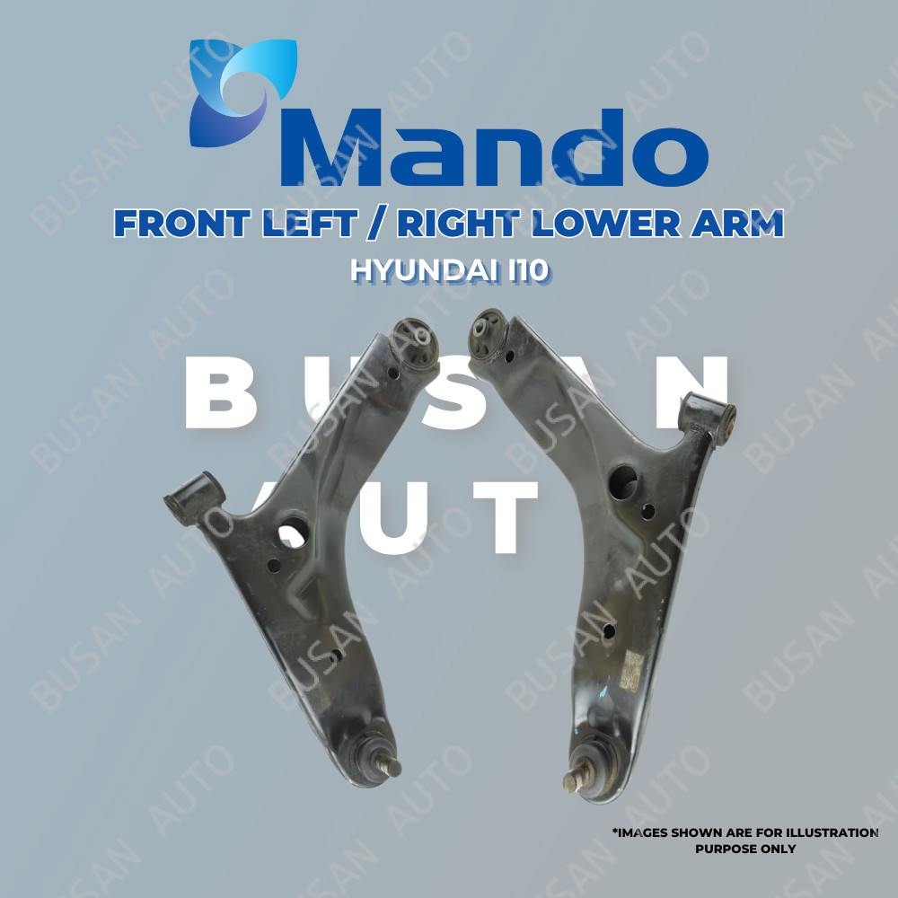 Mando Front Lower Arm Set For Hyundai I10 - 54500-0X000 / 54501-0X000 ...