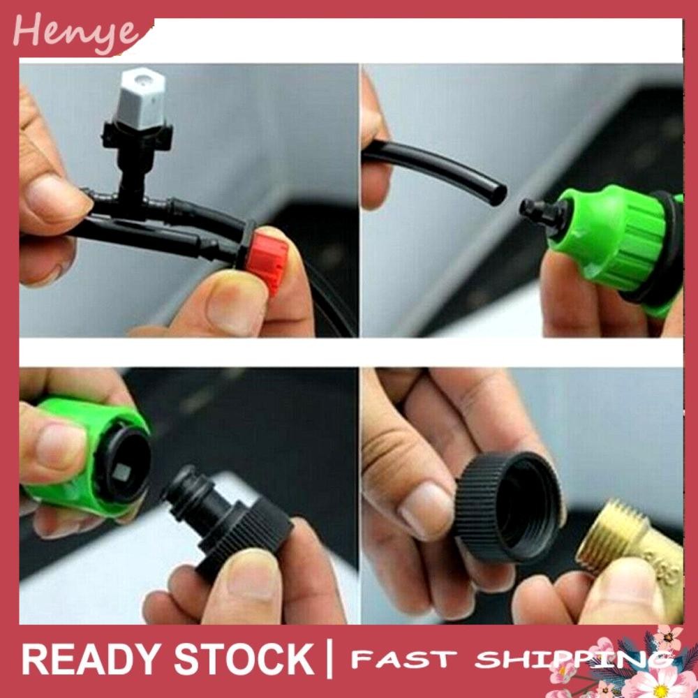 Henye Garden Patio Water Mister Air Misting Cooling Micro Irrigation ...