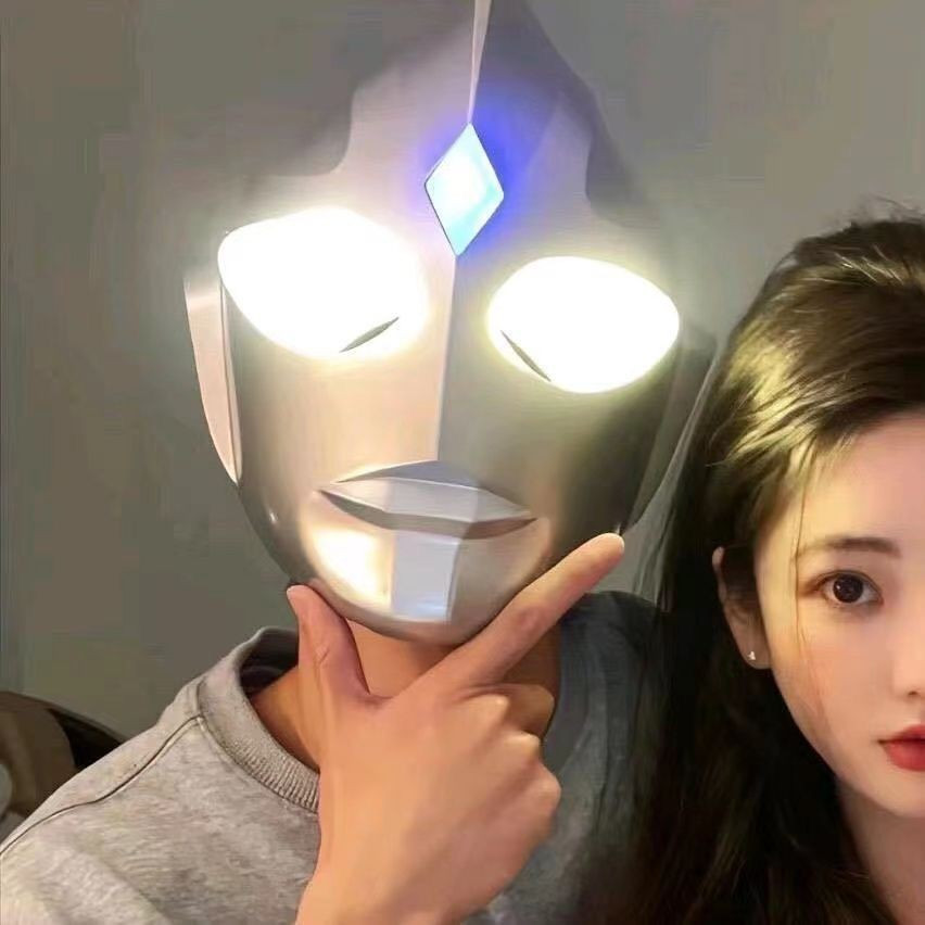 Diga Ultraman Headgear Luminous Helmet cos Wearable Real Simulation ...