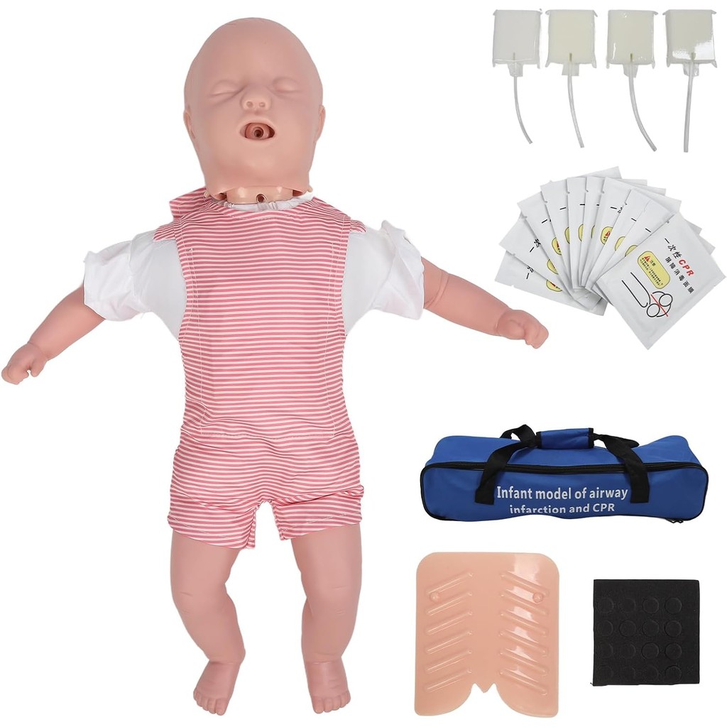 Choking First Aid Training Babies Doll, Infant First Aid Model Advanced ...