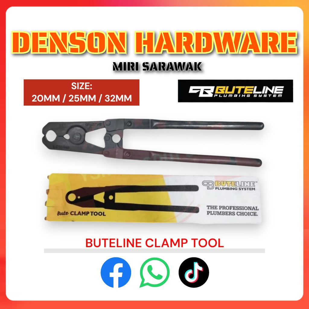 (100% ORIGINAL) BUTELINE Clamp Tools - 20MM & 25MM & 32MM | Shopee Malaysia