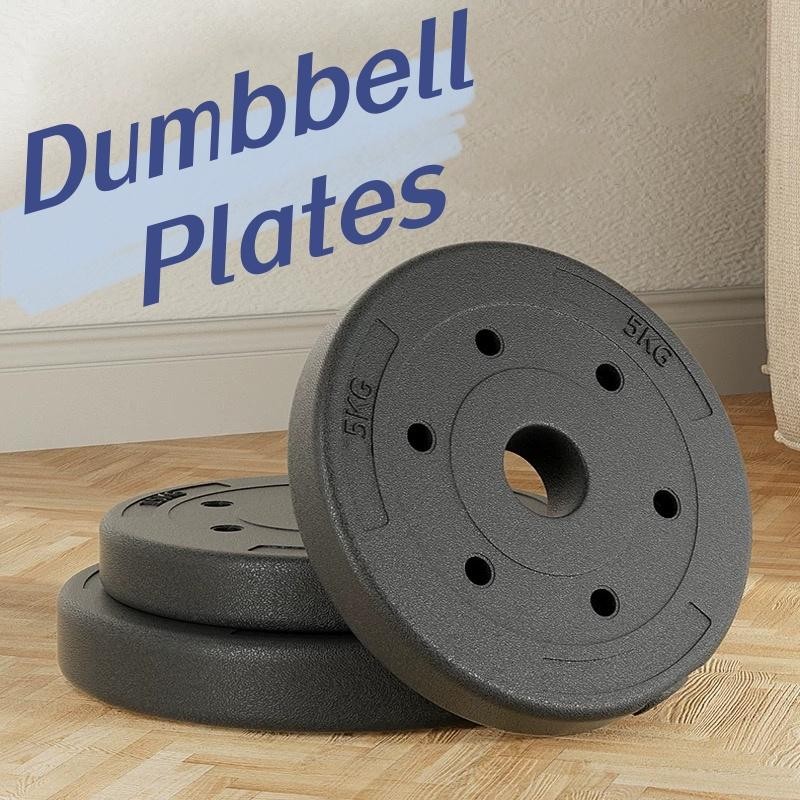 2.5kg Dumbbell Plates Rubber Coated Eco Friendly Dumbbell Weight Pie ...