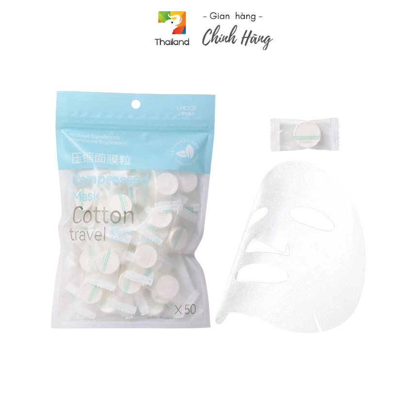 Lmltop super absorbent compressed mask, convenient small package ...