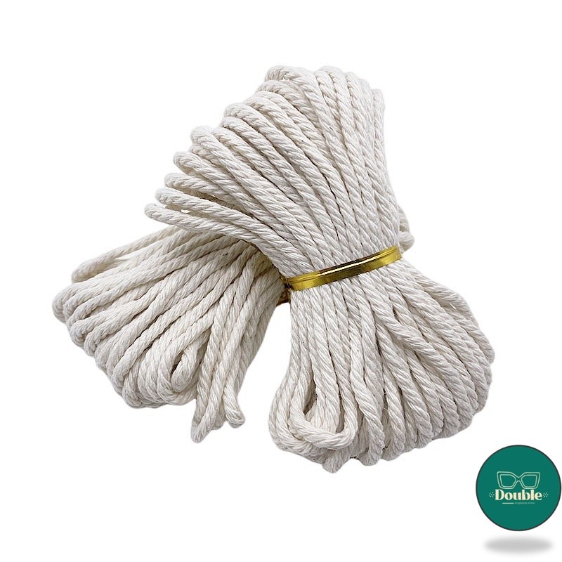 DG 2/3/4/5/6/8/10mm Cotton Macrame Cord Rope String DIY Macrame Twisted ...