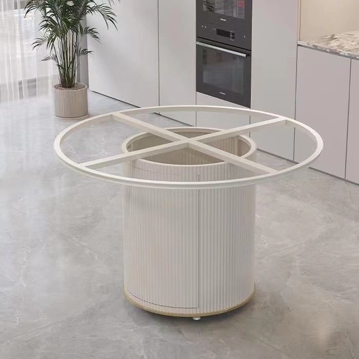 round Marble Table Leg Metal Stainless Steel Base Stone Plate round ...