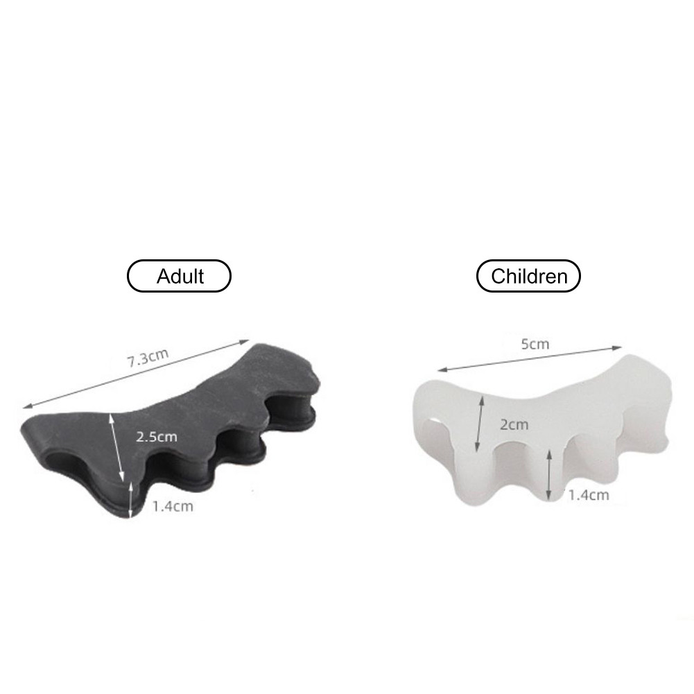 Toe Separator Corrector Hallux Valgus Straightener Treatment Foot Care ...