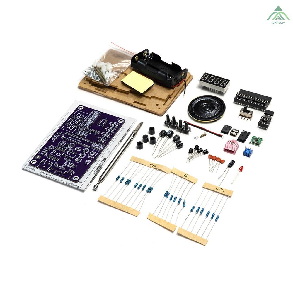 Radio Assembly Kit Frequency Modulation Circuit Board Microcontroller ...
