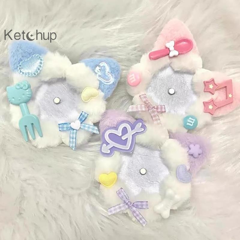 Ketchup1 Anime Sanrio Badge Protective Cover Kawaii Hello Kitty Plush ...