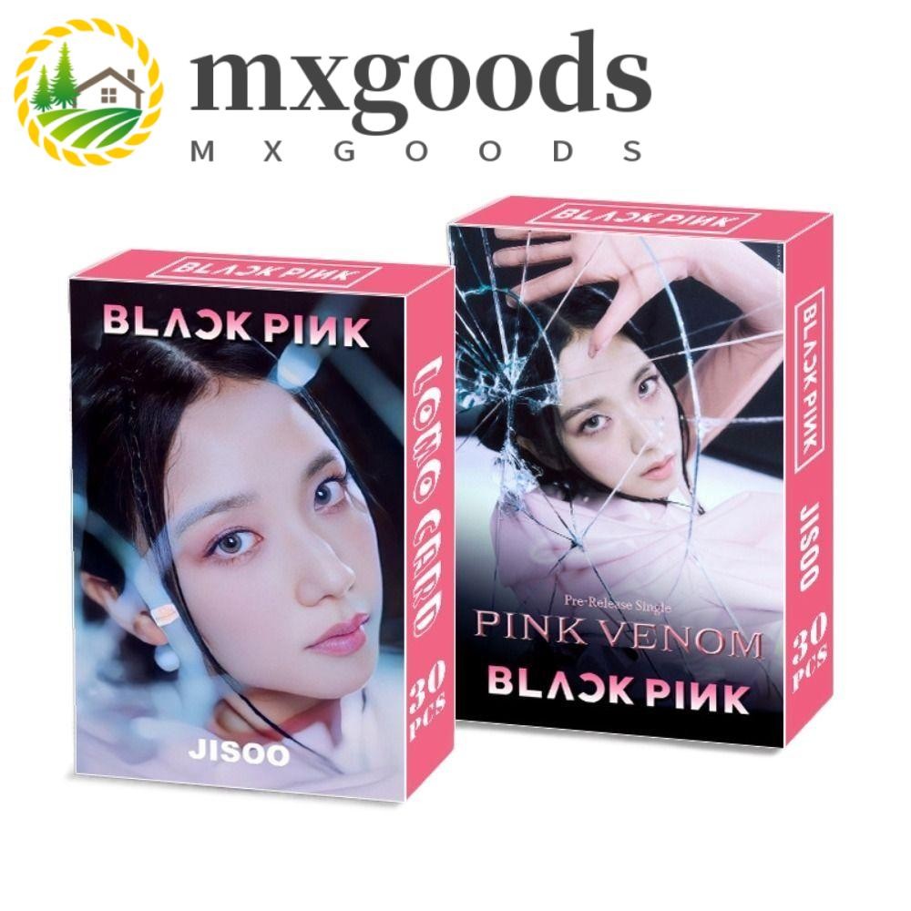 MXGOODS Kpop Photocards BLACKPINK Korean Fashion Girls Group 30pcs/Box Idol Photo Print HD Cards ...