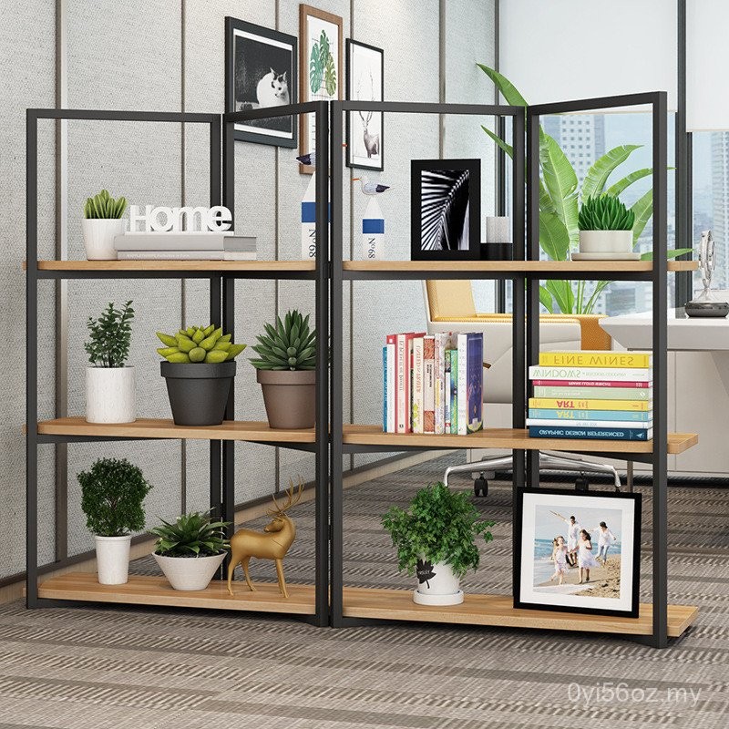 Office Screen Partition Rack Simple Bookshelf Office Partition Cabinet ...
