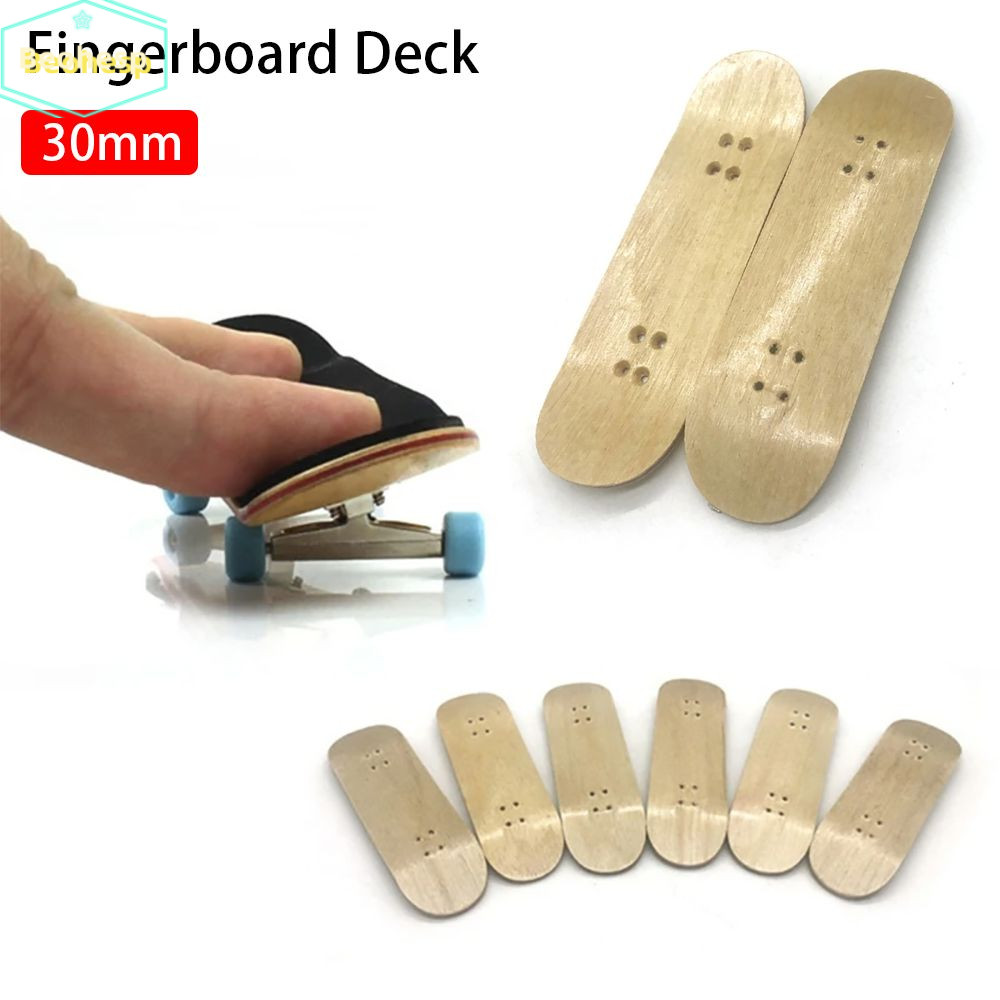 BEOHESP 1Pcs Fingerboard Deck, Wooden Maple Finger SkateBoard Parts ...