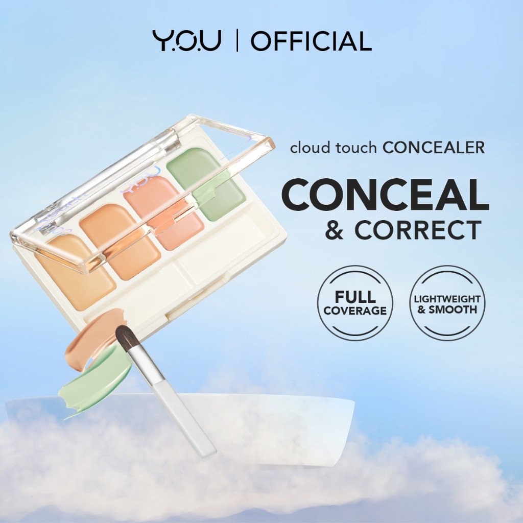YOU cloud touch Correcting Concealer Palette Blemishes Corrector ...