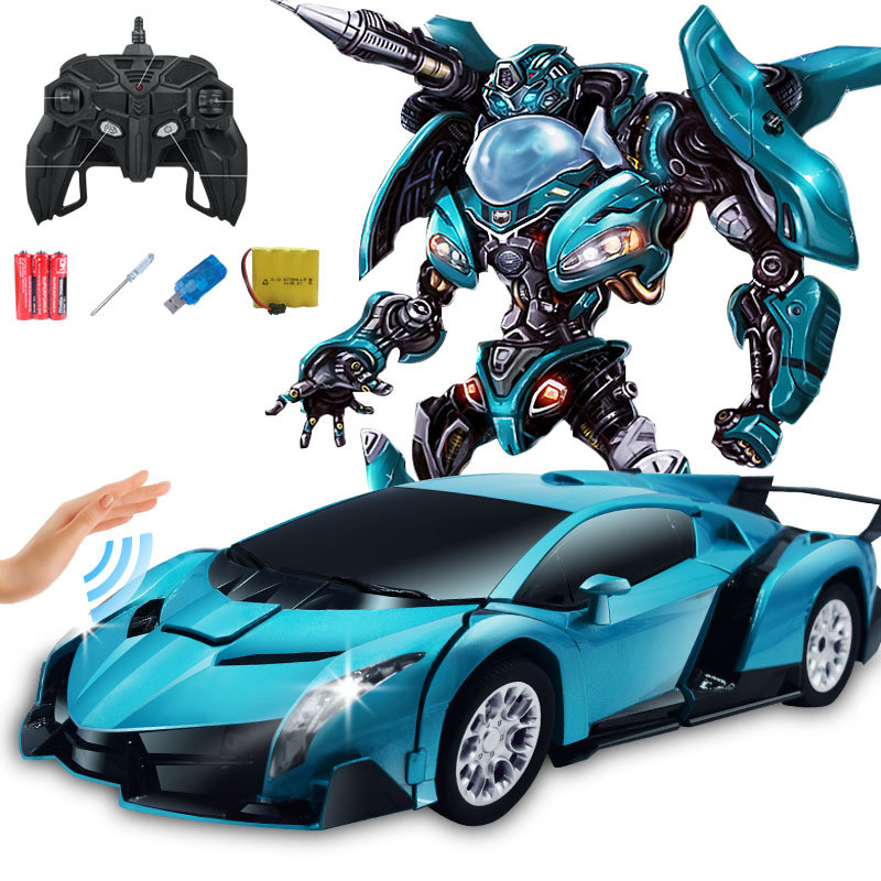 Induction Transforming Toy King Kong Remote Control Car Charging Mobile ...